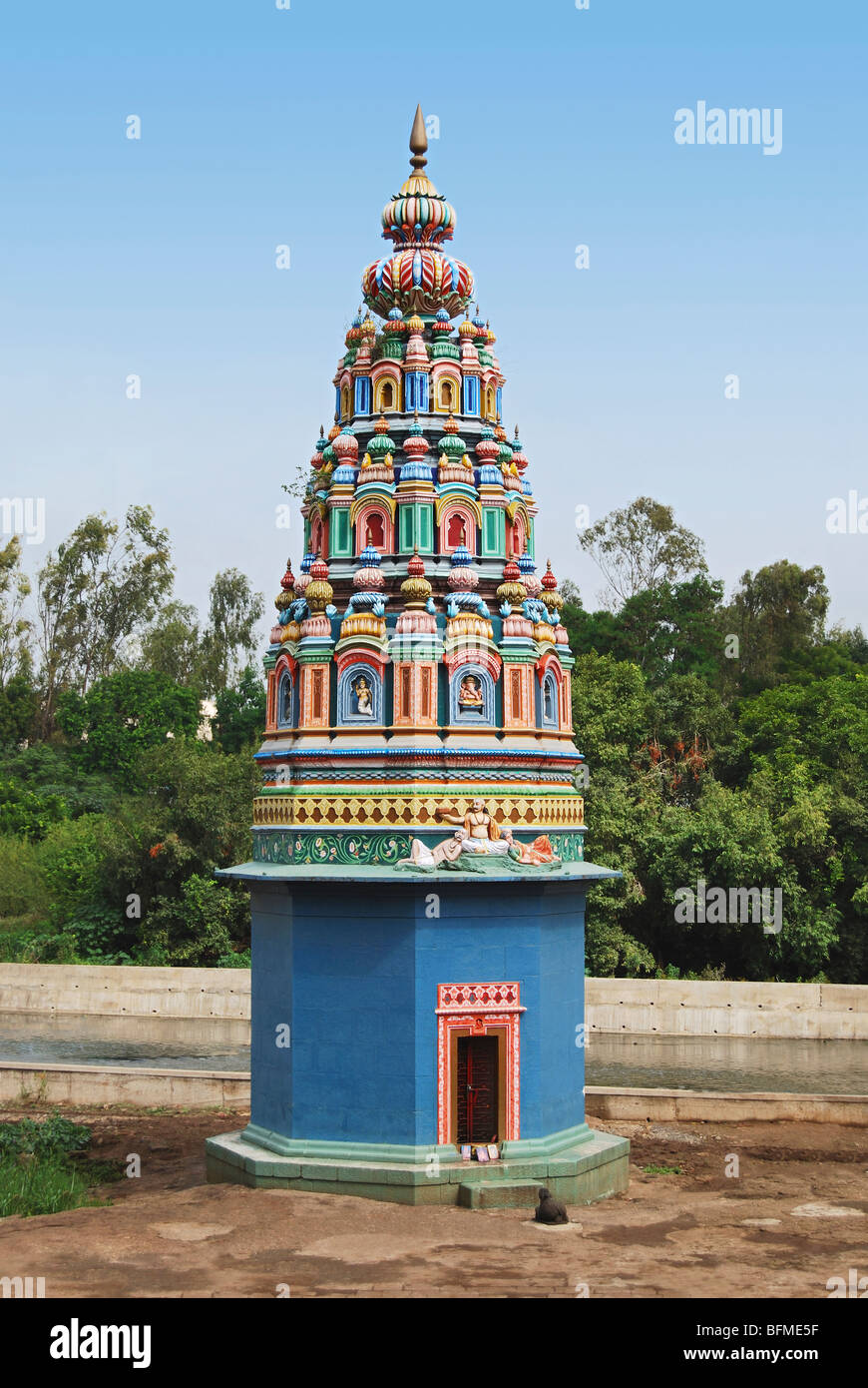 Shiva Temple, Vittalwadi, Pune Stock Photo - Alamy