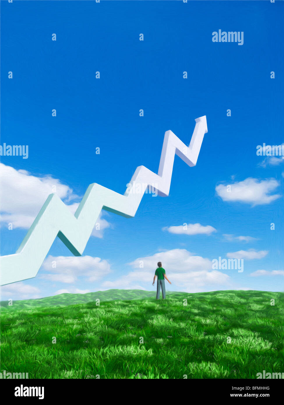 Male arrow sign hi-res stock photography and images - Alamy
