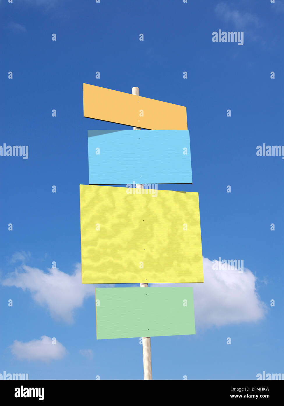 Placards blank hi-res stock photography and images - Alamy
