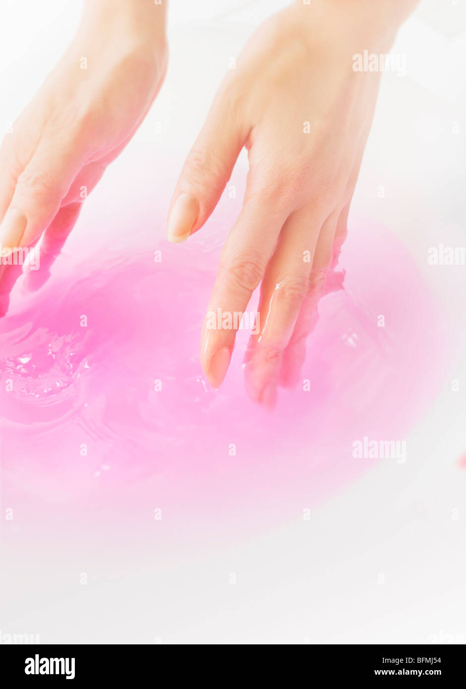 Hands soaking in water hi-res stock photography and images - Alamy