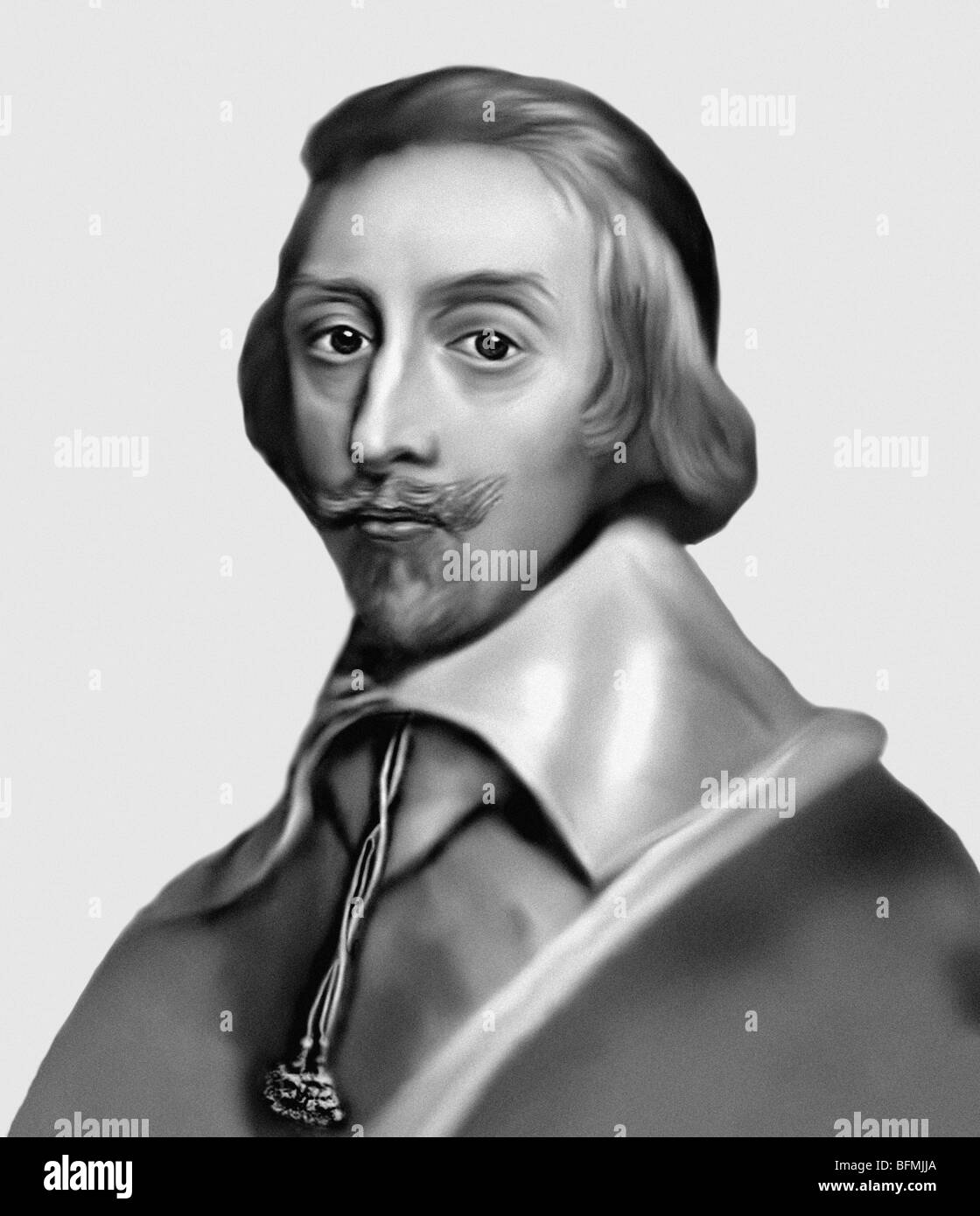 Portrait Cardinal Richelieu Stock Photos & Portrait Cardinal Richelieu ...