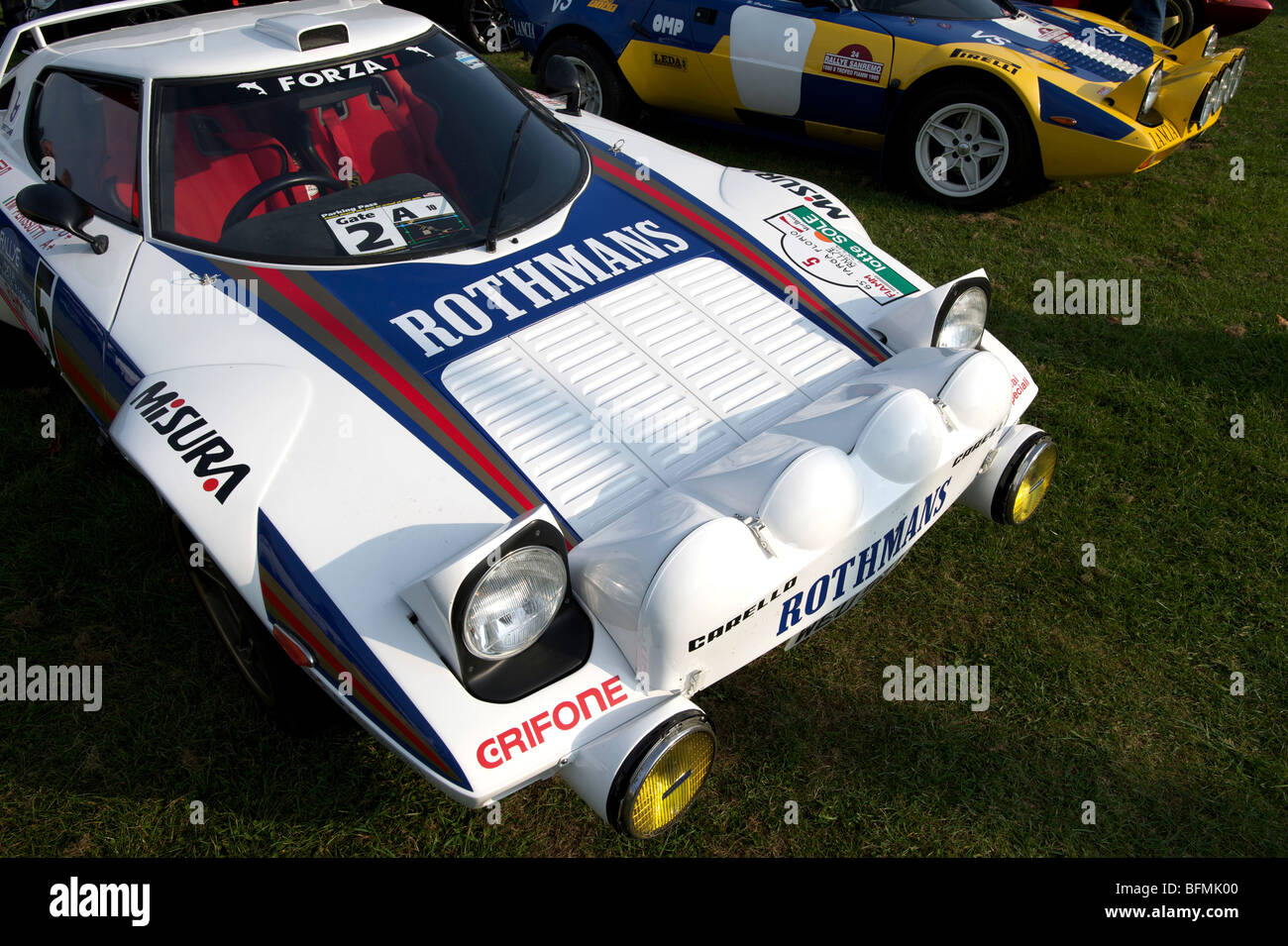 Lancia Stratos Rally Car rothmans Stock Photo - Alamy