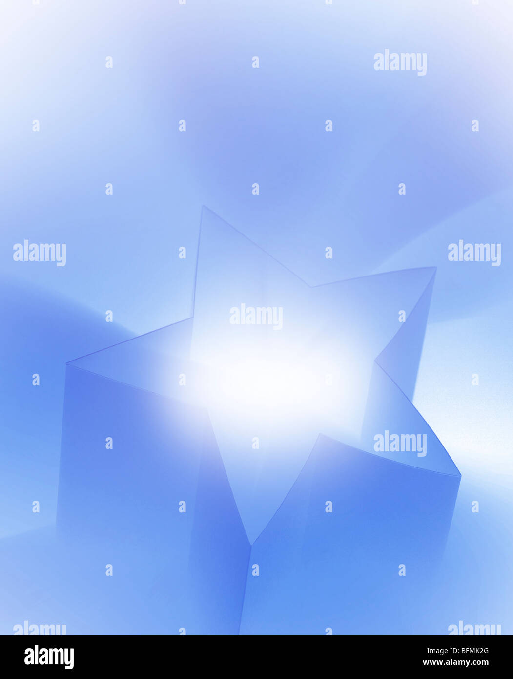 Blue Star Design Stock Photo - Alamy