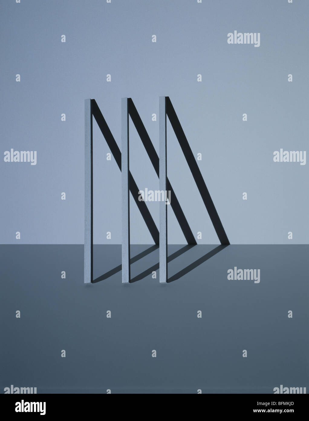 Illustration of Sticks and the Shadows Stock Photo - Alamy