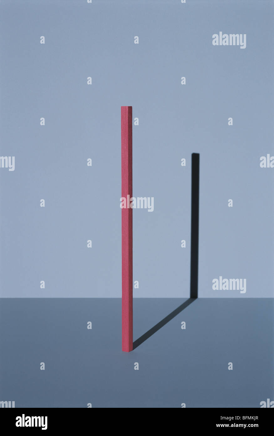 Illustration of a Stick and the Shadow Stock Photo - Alamy