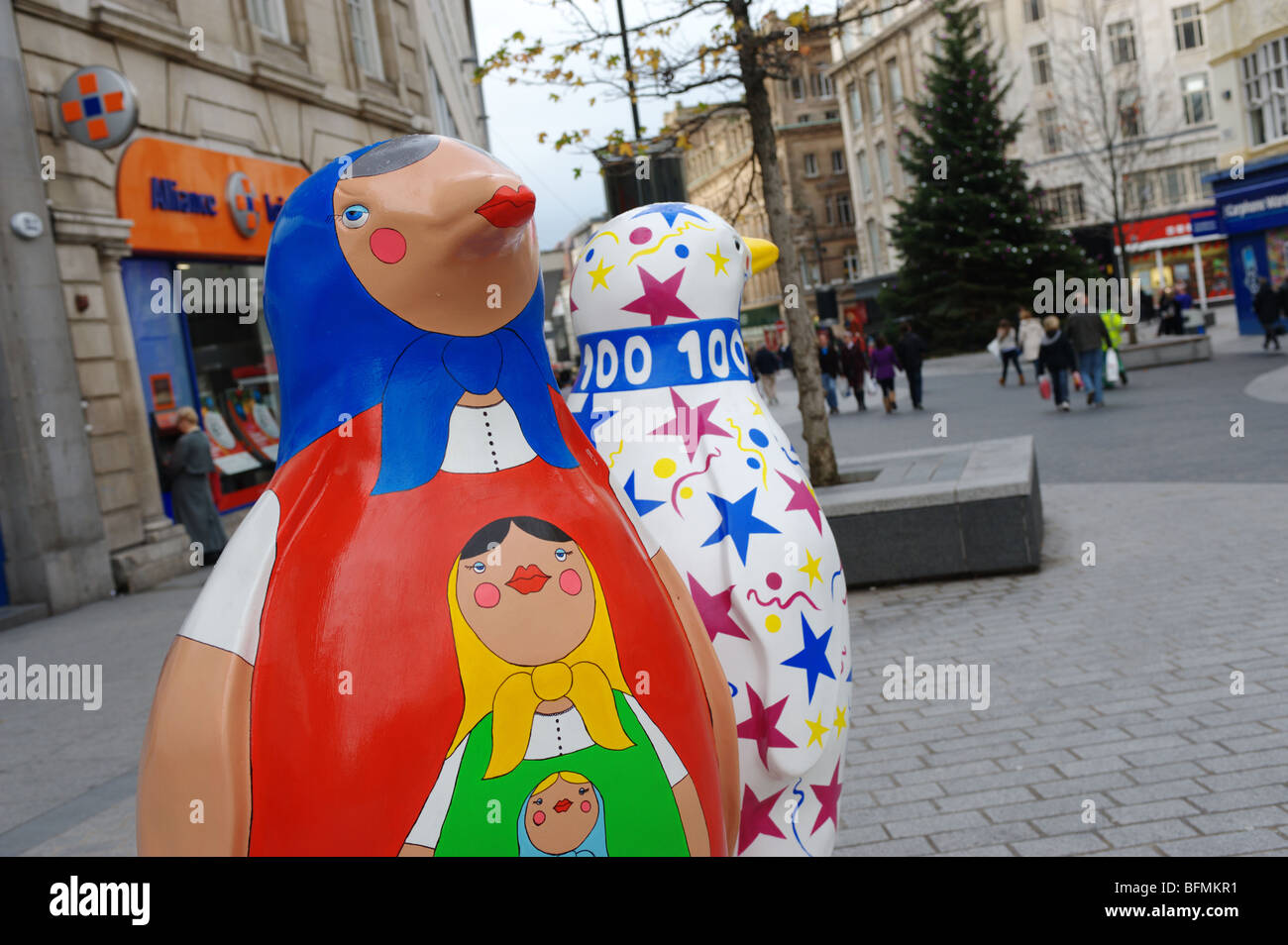 Go Penguins is a public art installation in Liverpool and across ...
