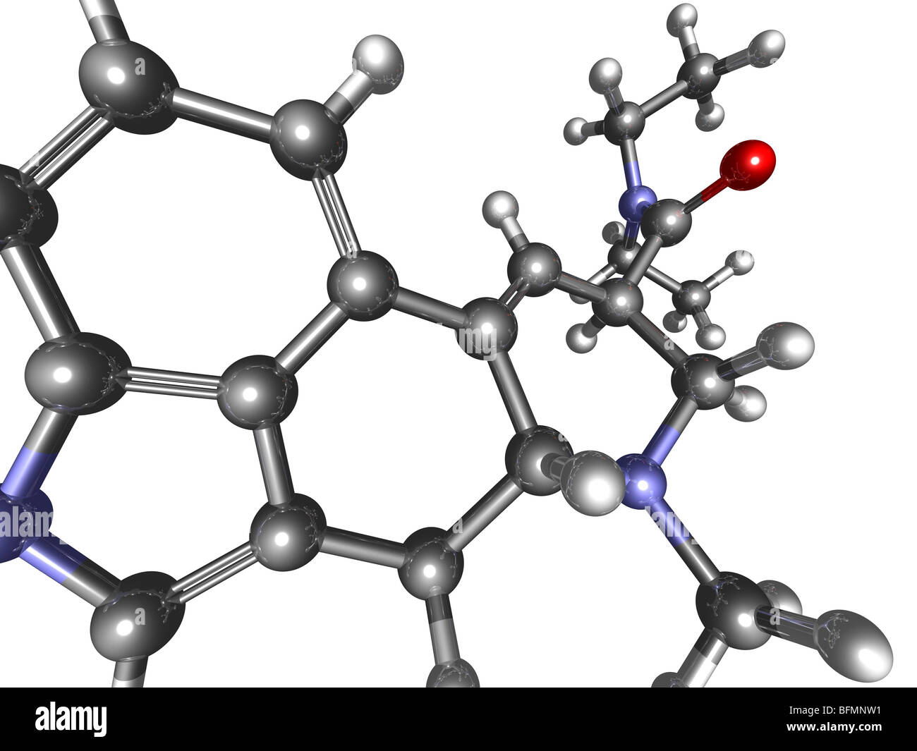 Lysergic acid diethylamide molecule hi-res stock photography and images ...
