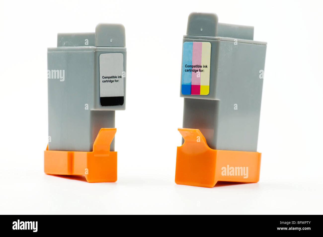 Black and coloured ink Cut Out Stock Images & Pictures - Alamy