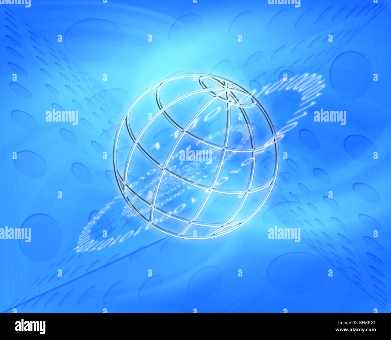 Composite image global connections hi-res stock photography and images ...