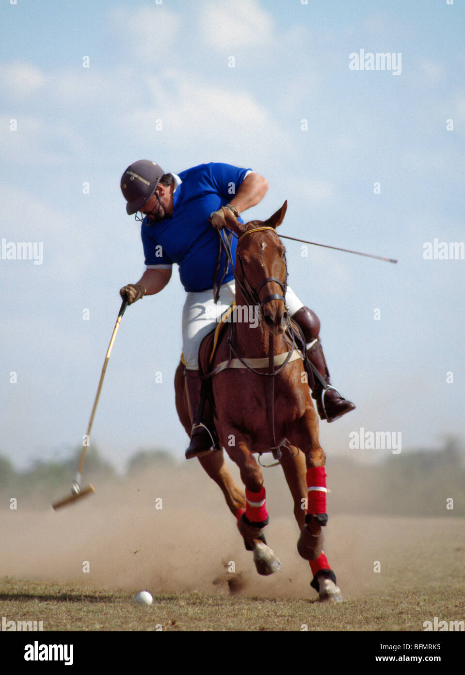 A polo player participating in a match at Nairobi s polo ground on the ...