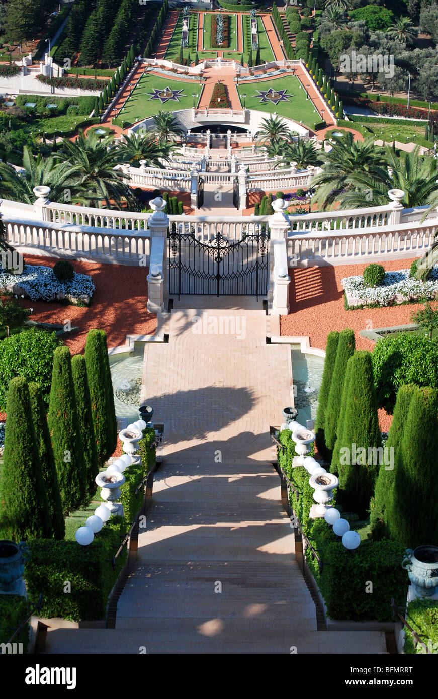 Israel, Haifa, The Bahai Gardens Stock Photo - Alamy