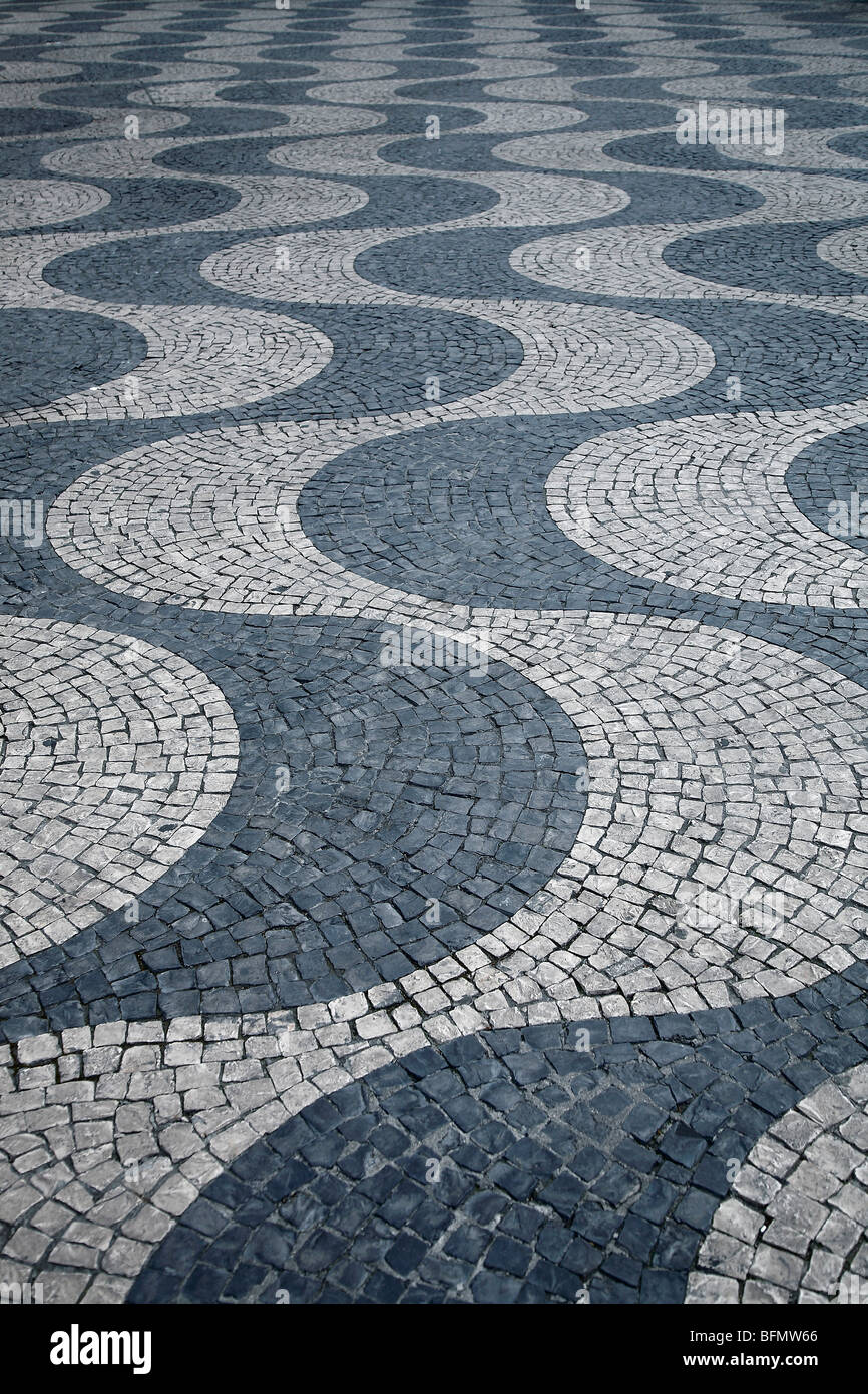 Portugal, Lisboa, Lisbon, Castello. Typical Portugese decorative hand ...
