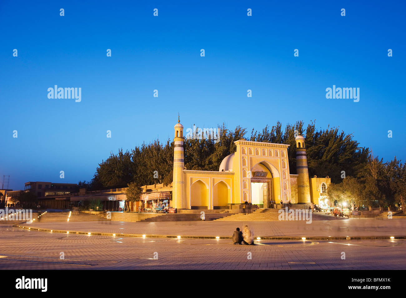 China, Xinjiang Province, Kashgar, Id Kah Mosque Stock Photo - Alamy
