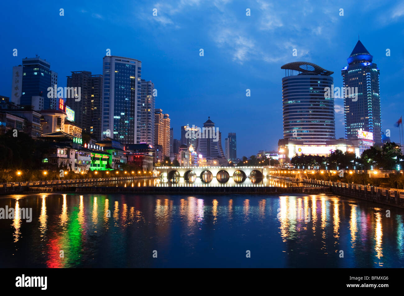 China, Guizhou Province, Guiyang city skyline Stock Photo - Alamy