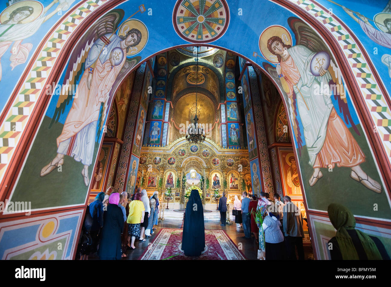 Gold domed monastery hi-res stock photography and images - Alamy