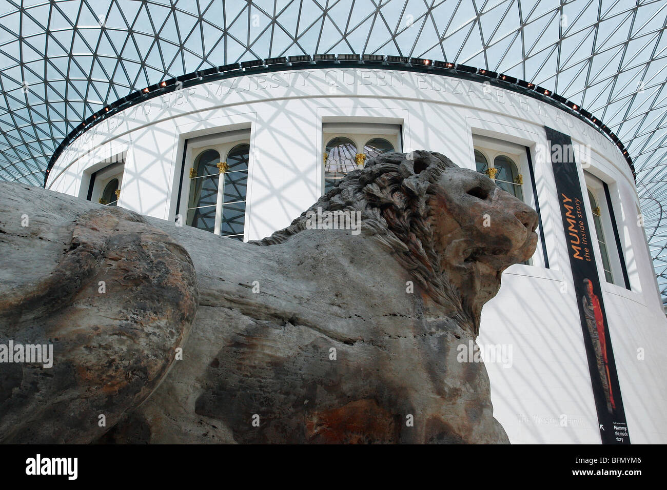United Kingdom, London, Lambeth, Tthe Great Rotunda of the British ...