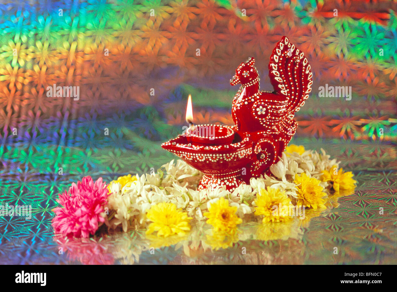 STP 60853 : Diya flower design for Diwali deepawali greeting card Stock ...