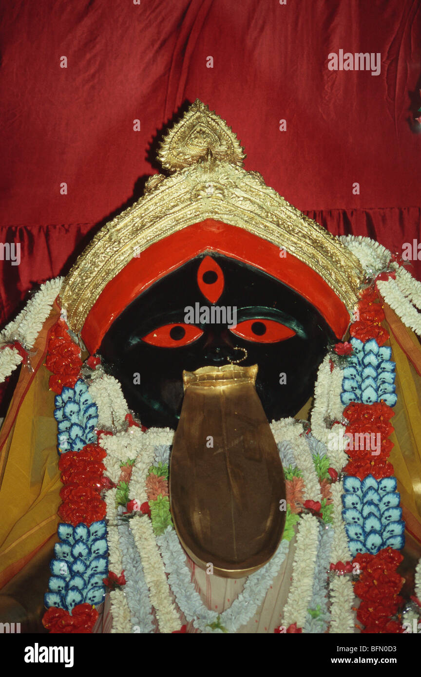 DBA 60909 : Goddess Kali idol ; Assam ; India Stock Photo - Alamy