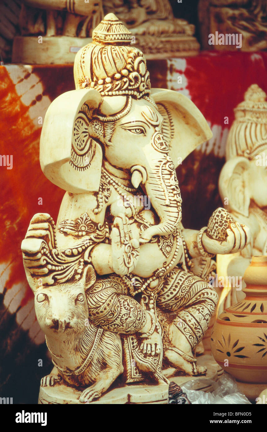 Statue of lord ganesh sitting on elephant hi-res stock photography and ...