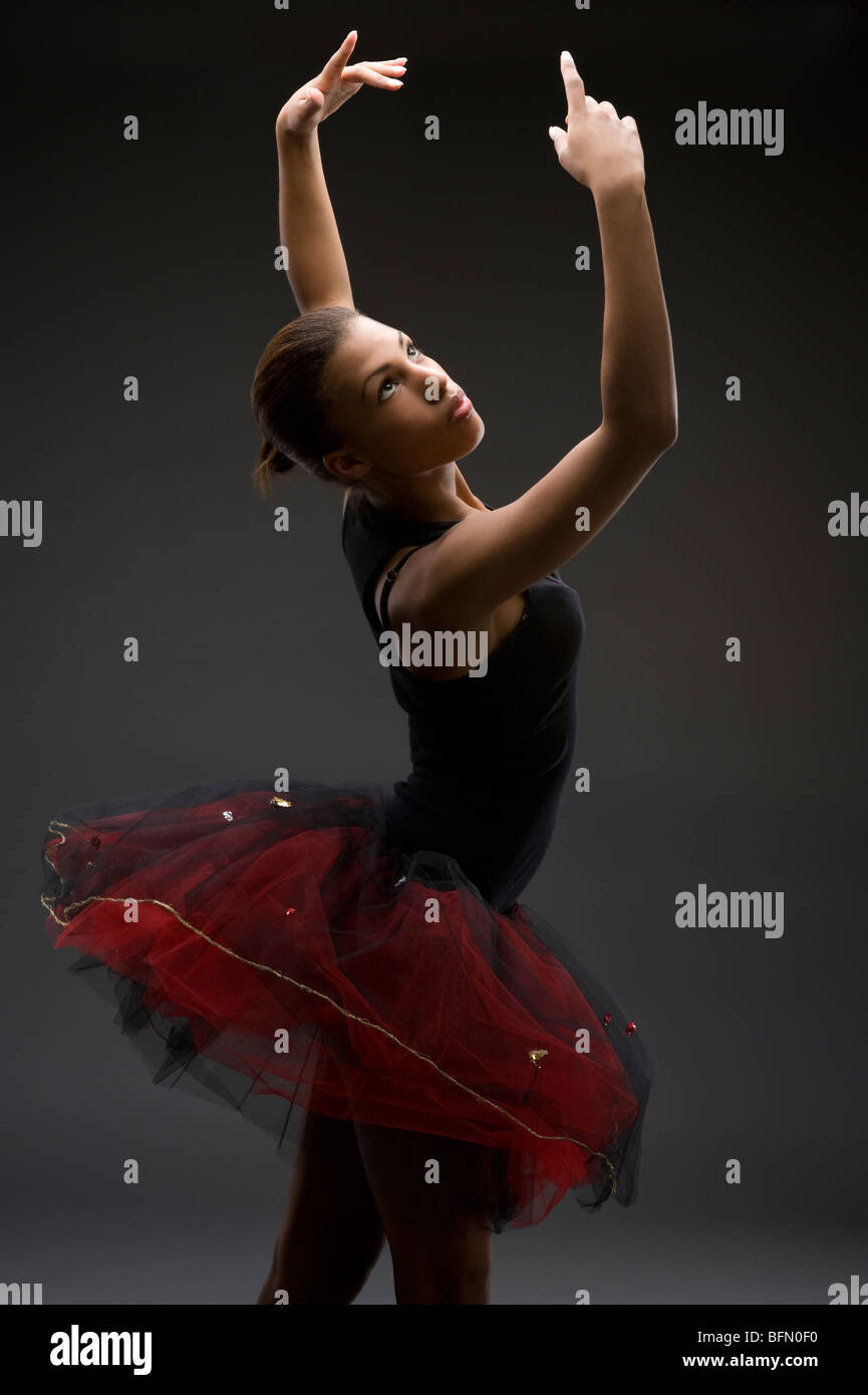 Studio picture from a classical ballerina Stock Photo - Alamy