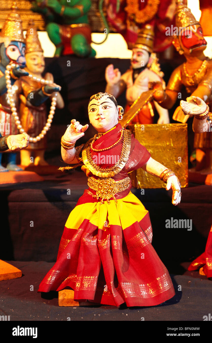 MAA 61039 : Kolu display during navratri festival ; India Stock Photo ...