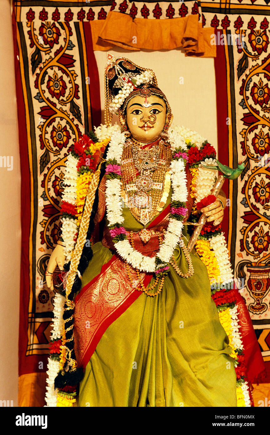 Kolu display ; Golu doll ; Navaratri festival ; karnataka ; India ...