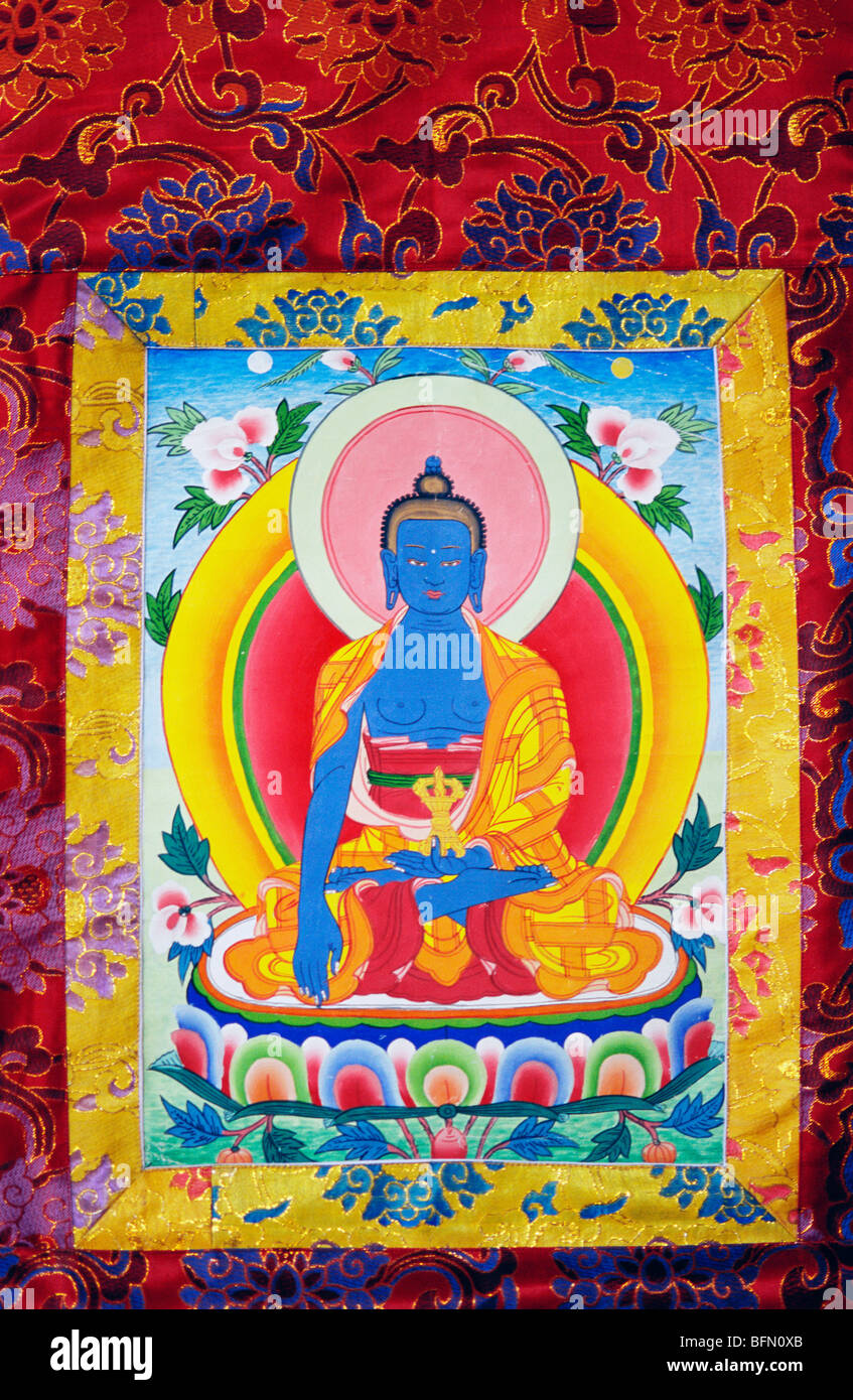 Gautama buddha painting hi-res stock photography and images - Alamy