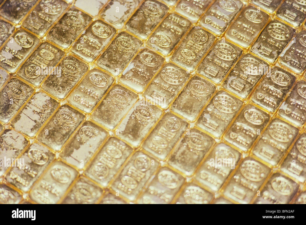 Gold biscuits , Gold bars , Gold bullion , Gold ingot Stock Photo - Alamy