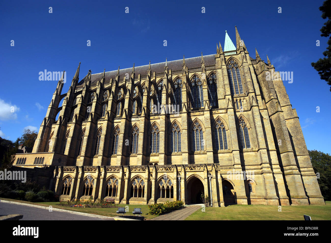 Lancing college chapel in west sussex Stock Photo - Alamy