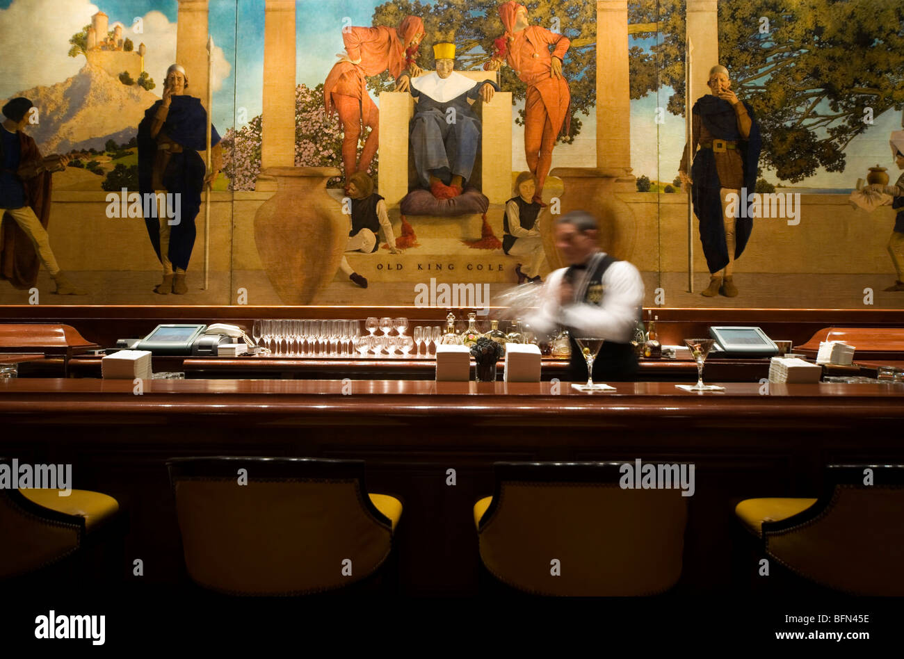 St regis hotel new york bar hi-res stock photography and images - Alamy