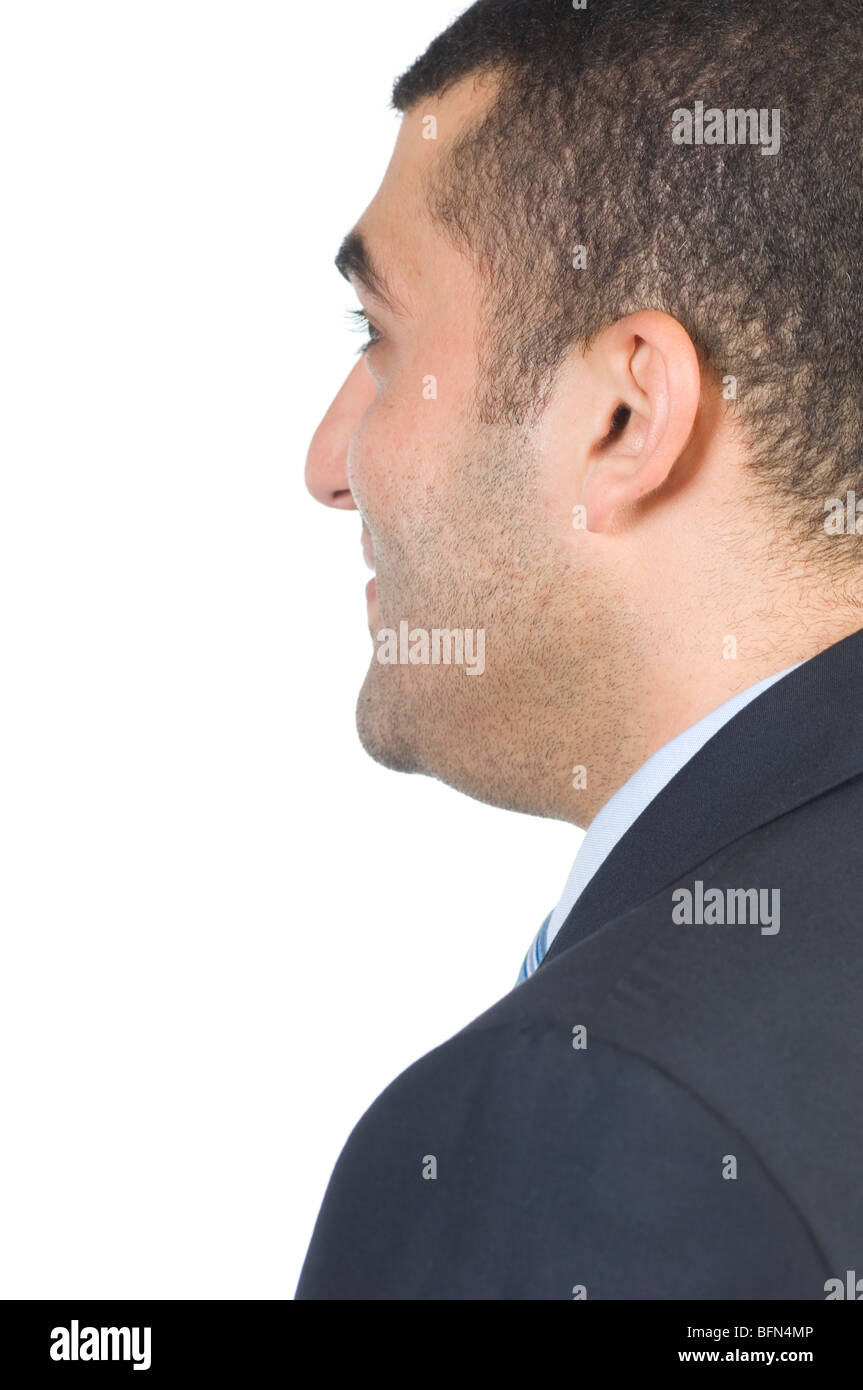 Profile of business man hi-res stock photography and images - Alamy
