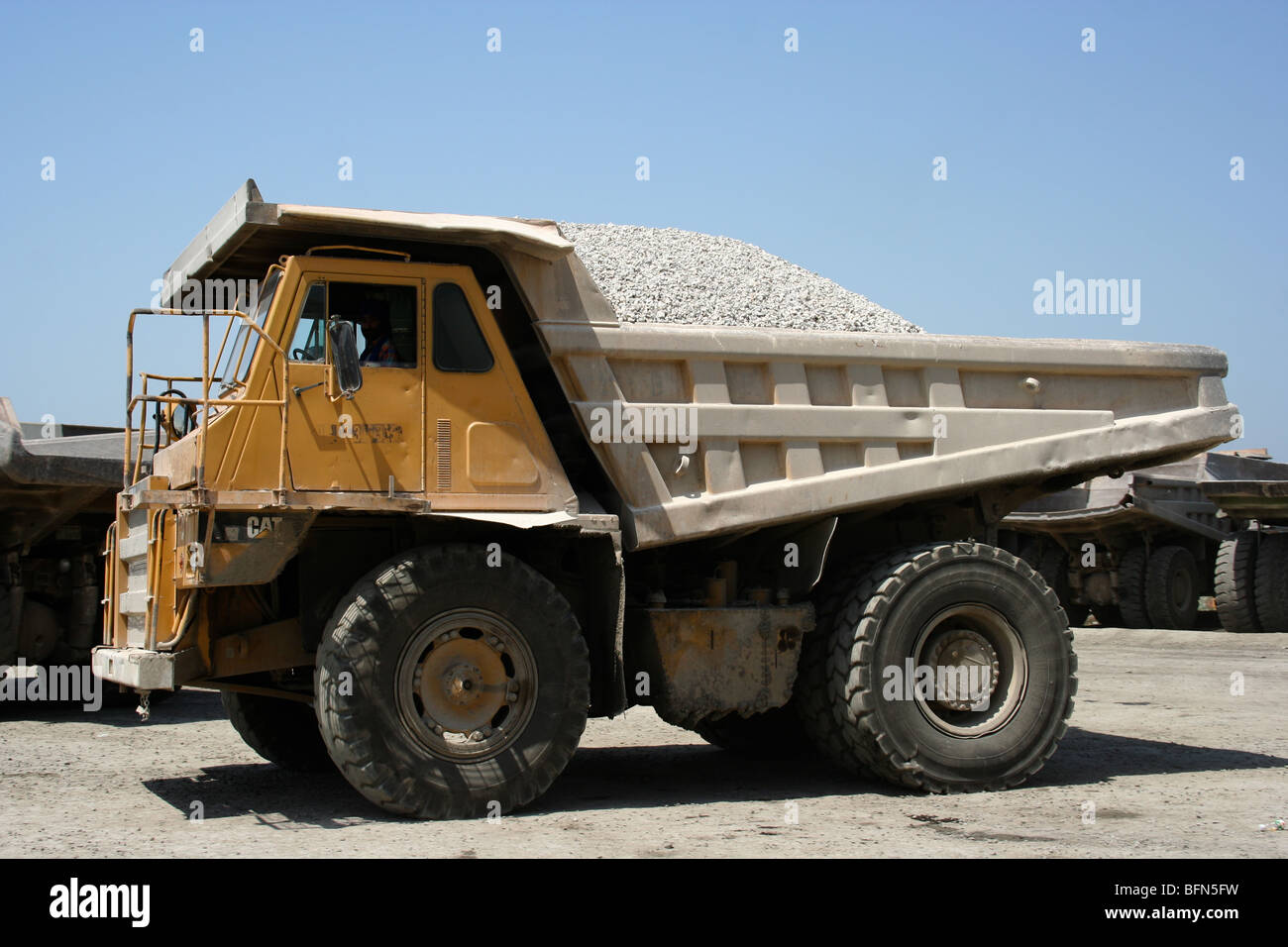 Cement Quarry works Ras Al Khaimah UAE Cementation Stock Photo - Alamy