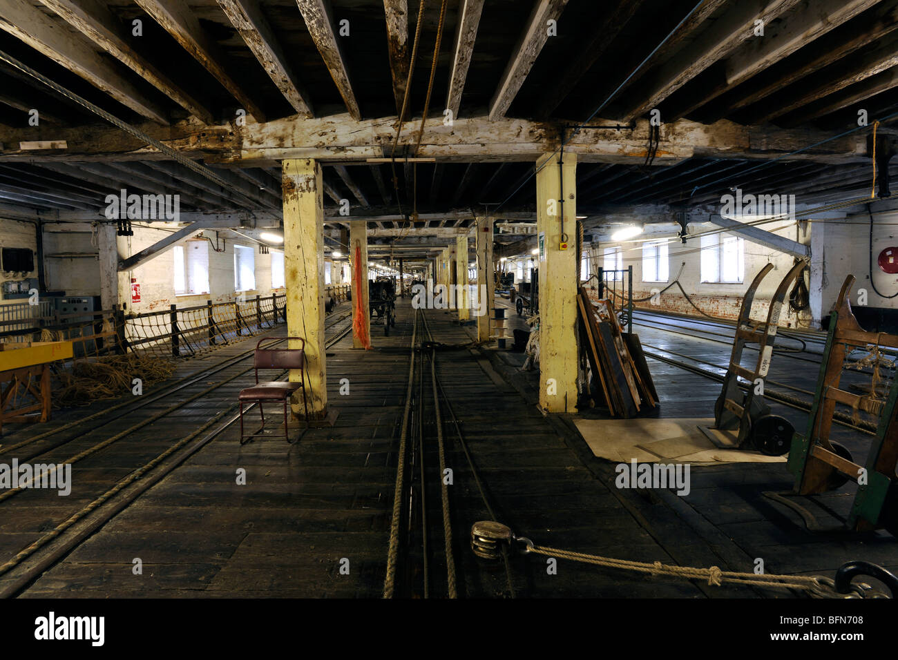 Historic Dockyard Chatham, nr London, Medway, Kent, England, UK; view ...