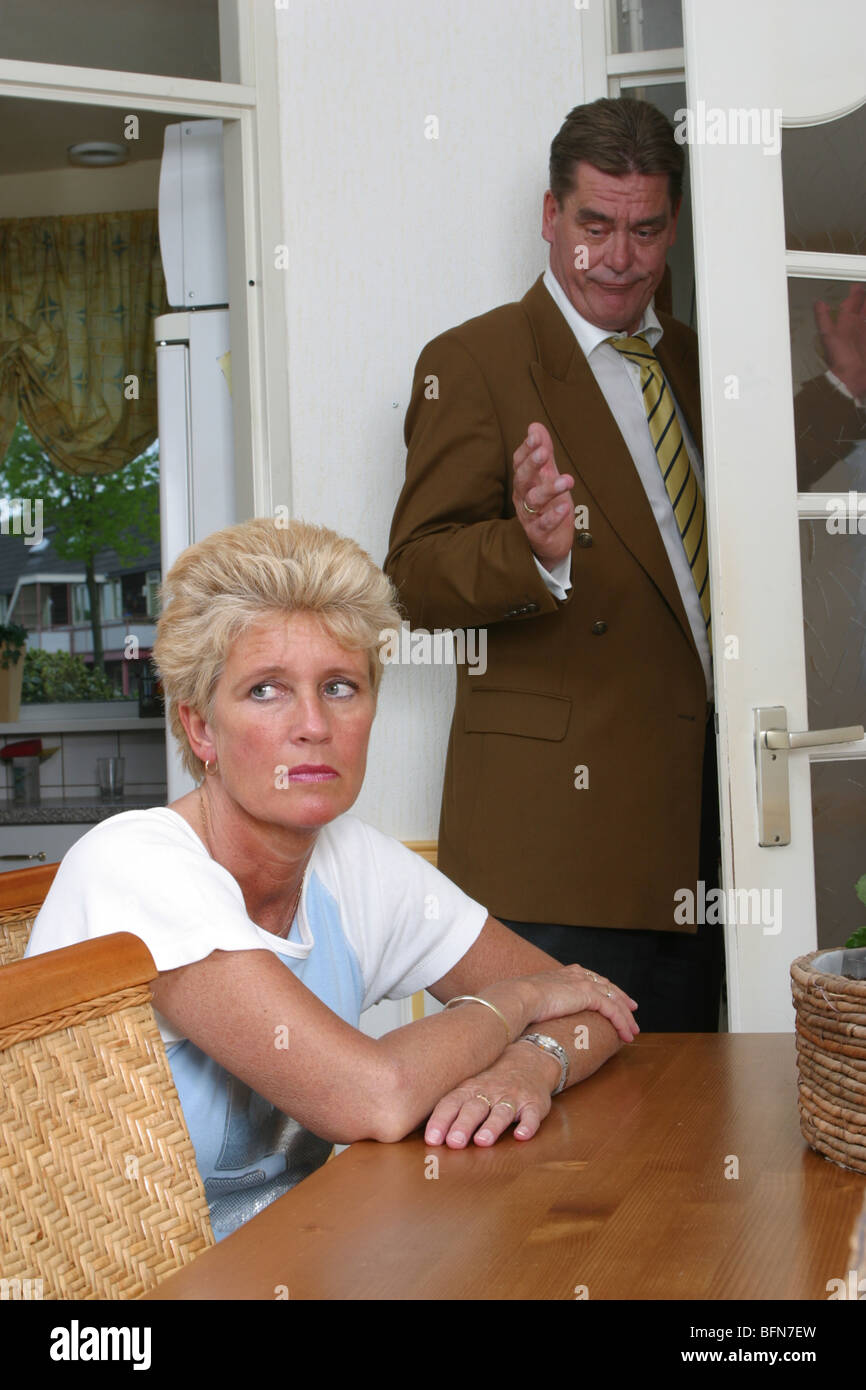 Divorce Couple Door High Resolution Stock Photography and Images - Alamy