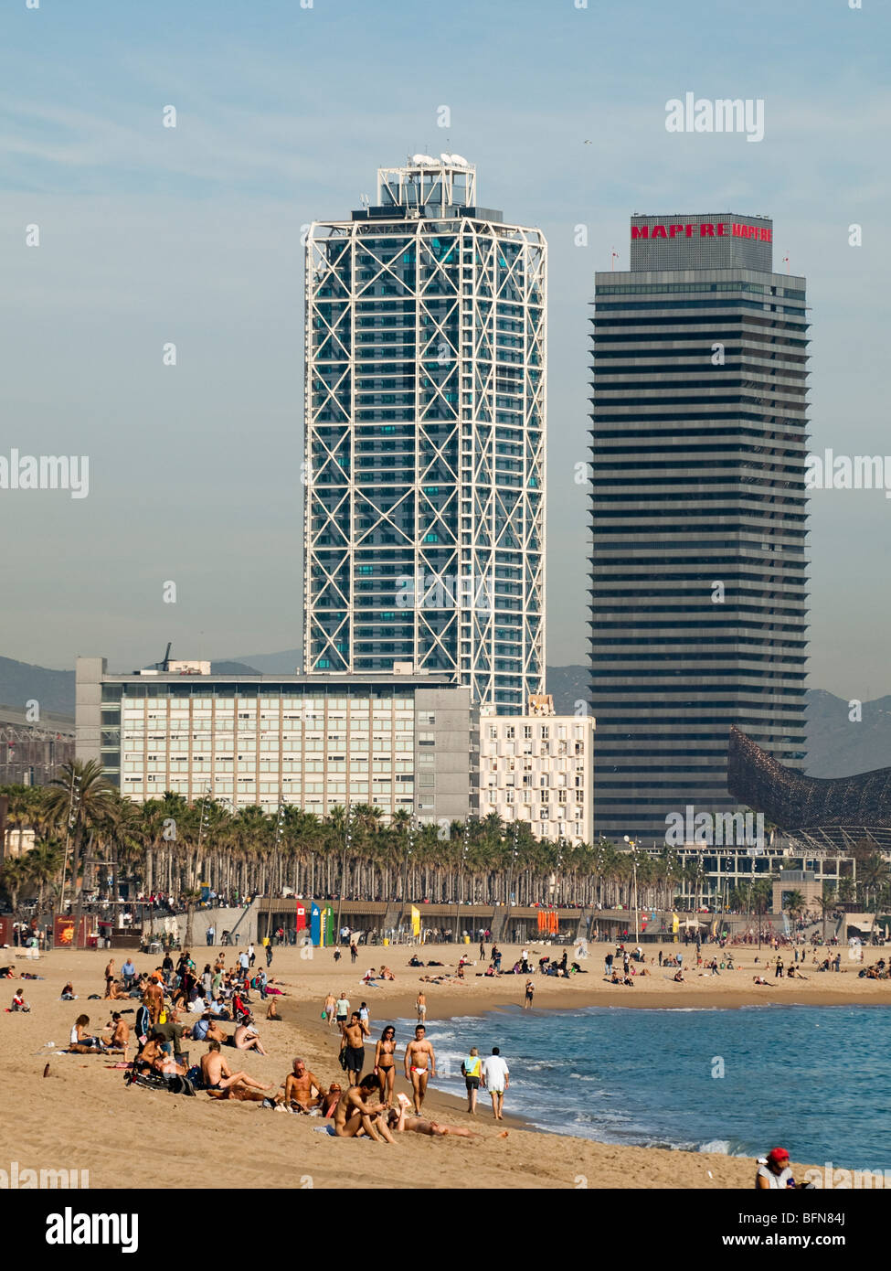 Mapfre Tower In Barcelona