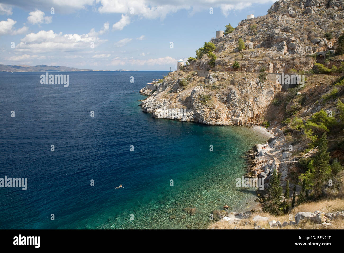 On Hydra Island, Greece Stock Photo - Alamy