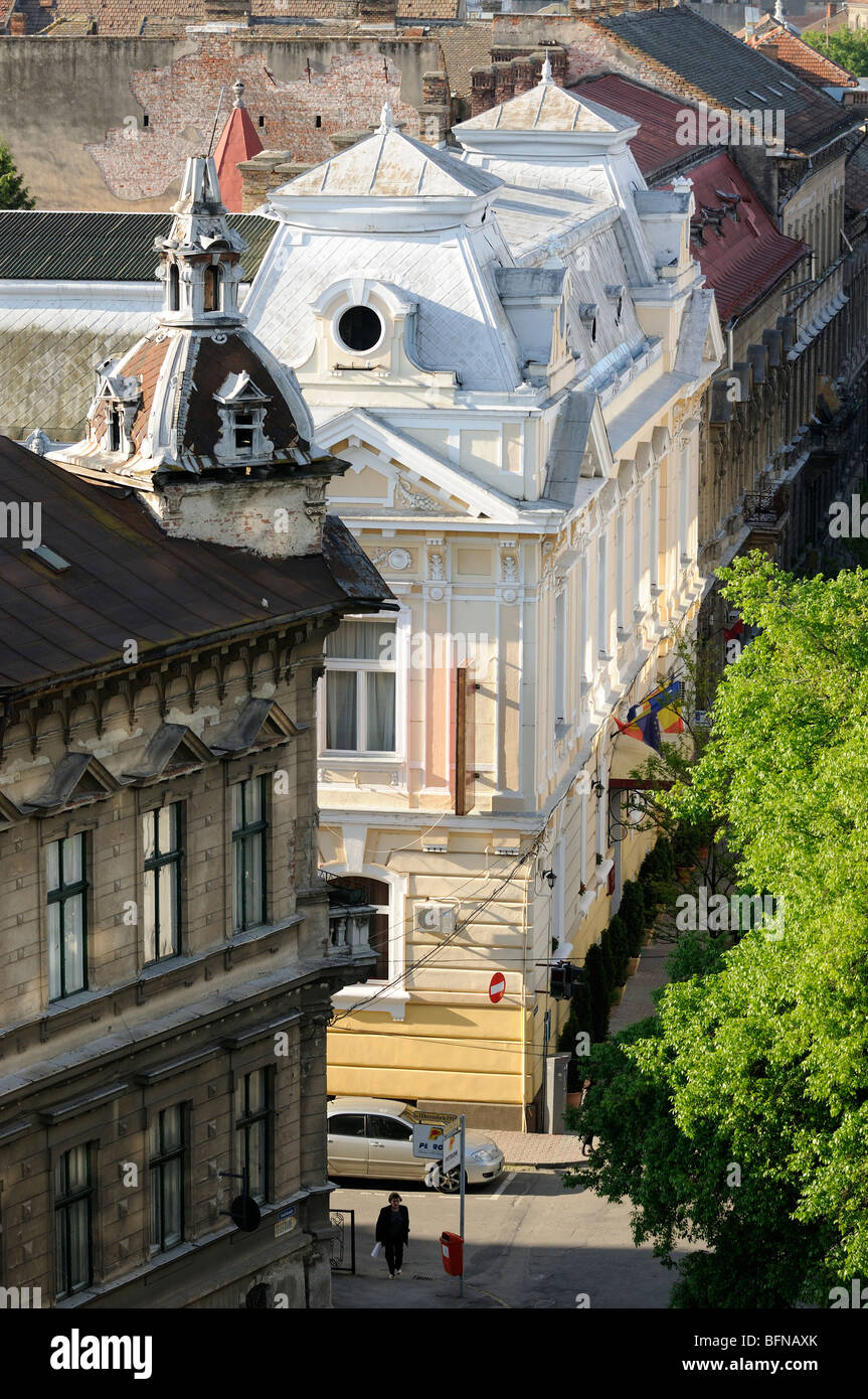 Old Romanian buildings on Boulevard Decebal Arad Romania Stock Photo ...