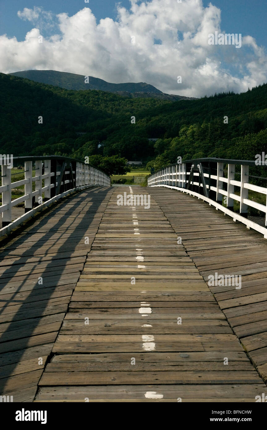 Barmouth toll bridge, Gwynedd, Wales Stock Photo - Alamy