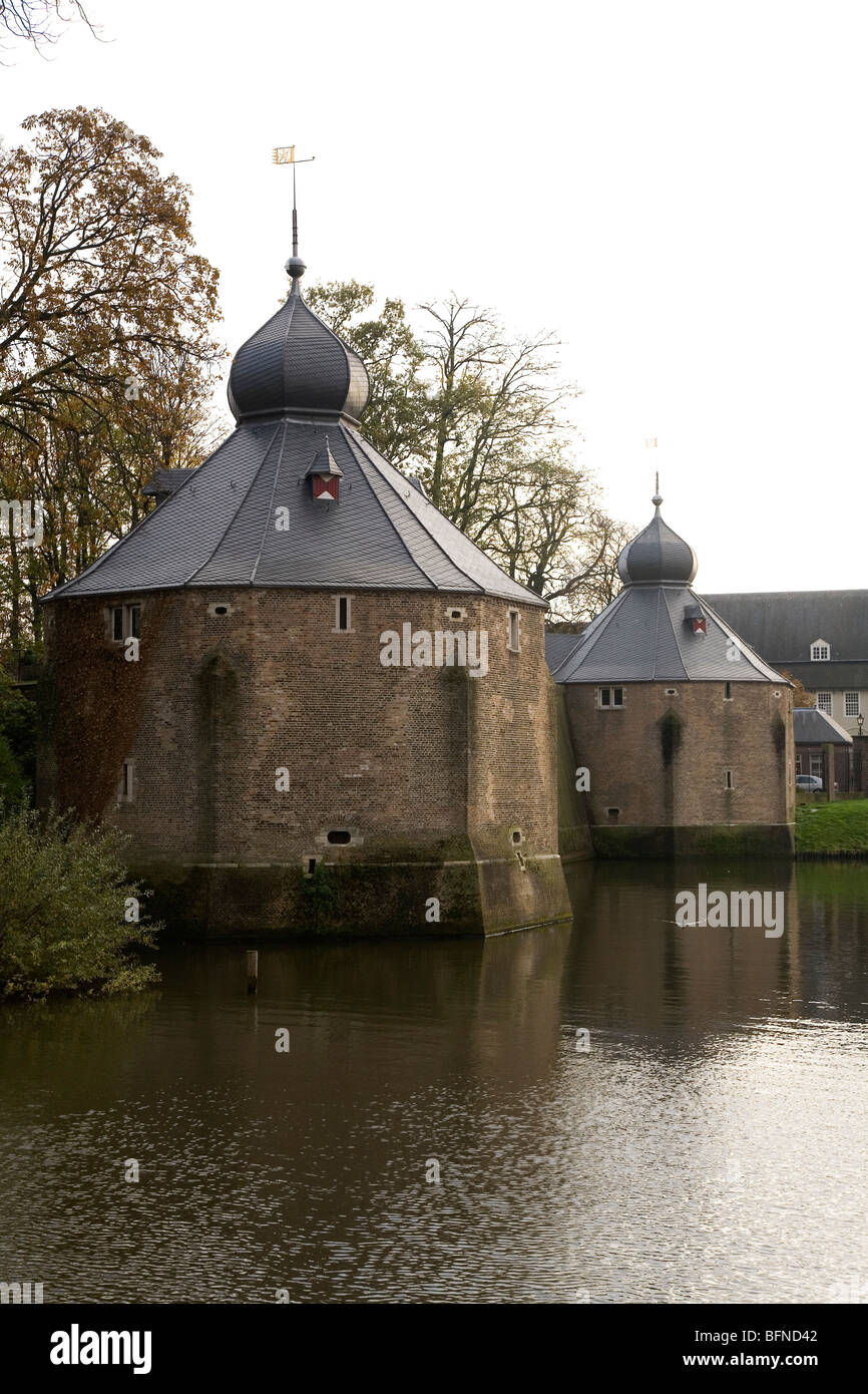 Towers of the Spanjaardsgat or Spanish Gate, a water gate at Breda ...