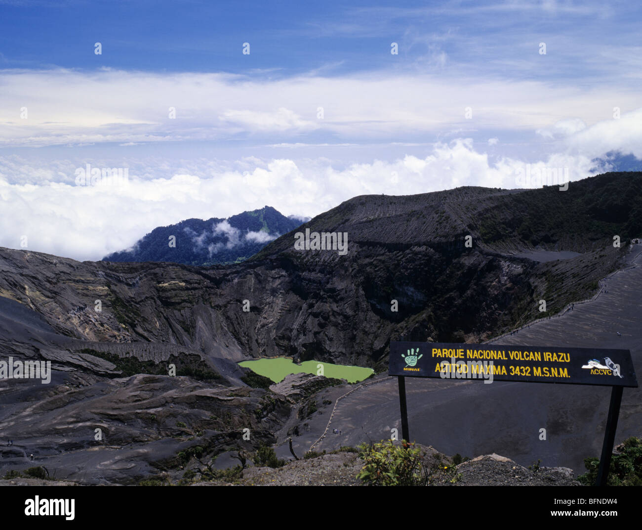 Parque National Volcan Irazu, Cartago, Costa Rica, Central America ...