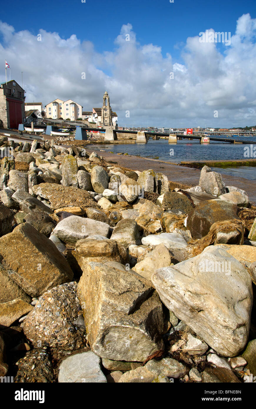 Swanage Dorset UK Peveril Point Peninsula Lifeboat Station Stock Photo ...