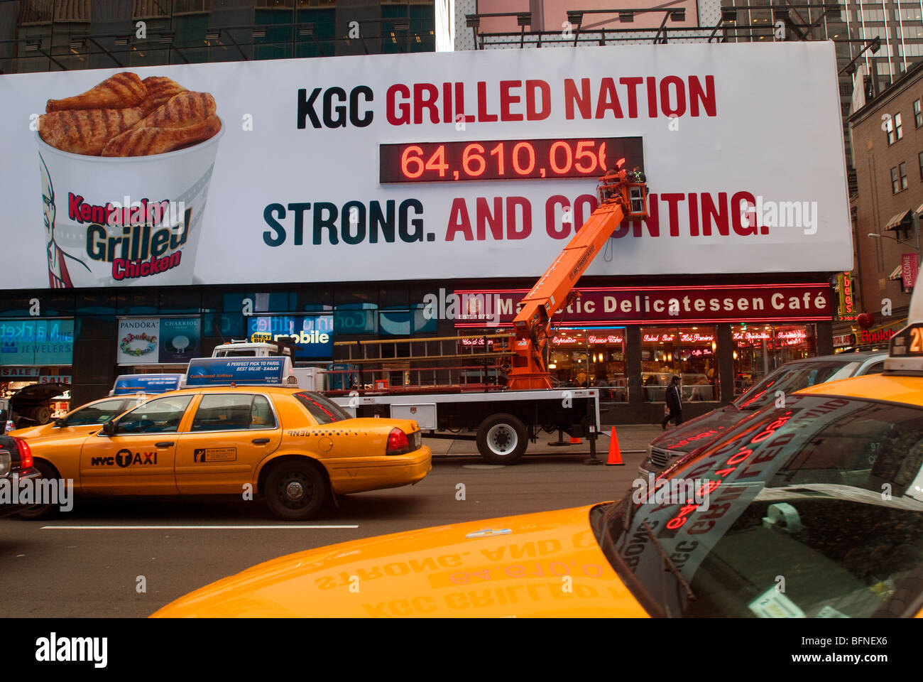 Billboard for chicken restaurant hi-res stock photography and images ...