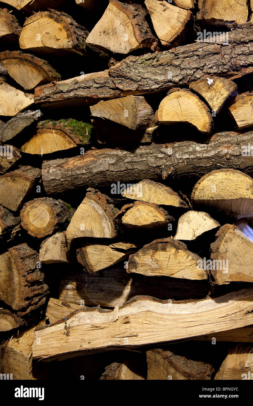 the stack of a firewood Stock Photo - Alamy