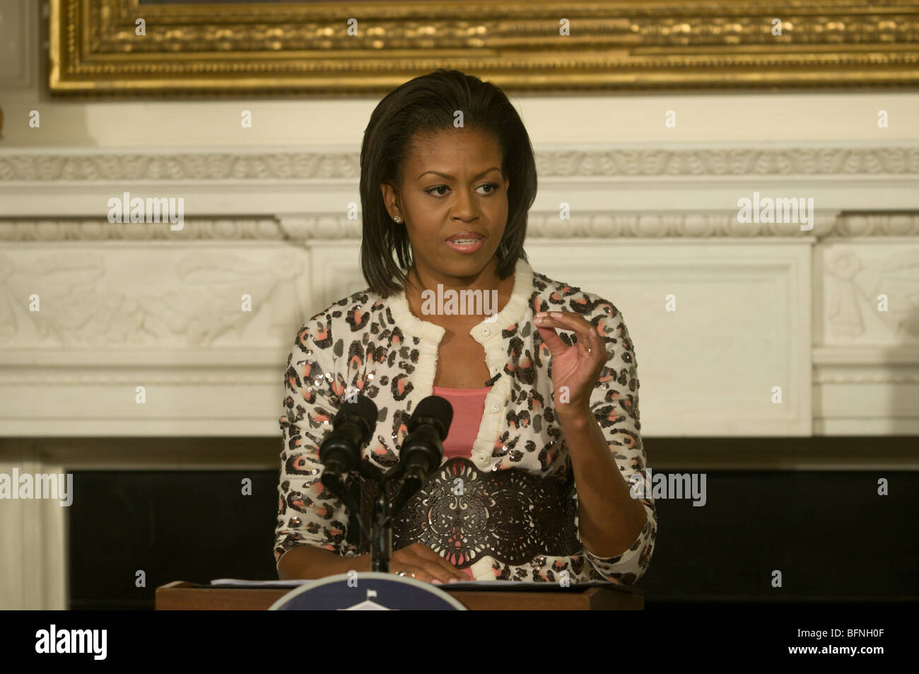 Washington dc michelle obama hi-res stock photography and images - Alamy