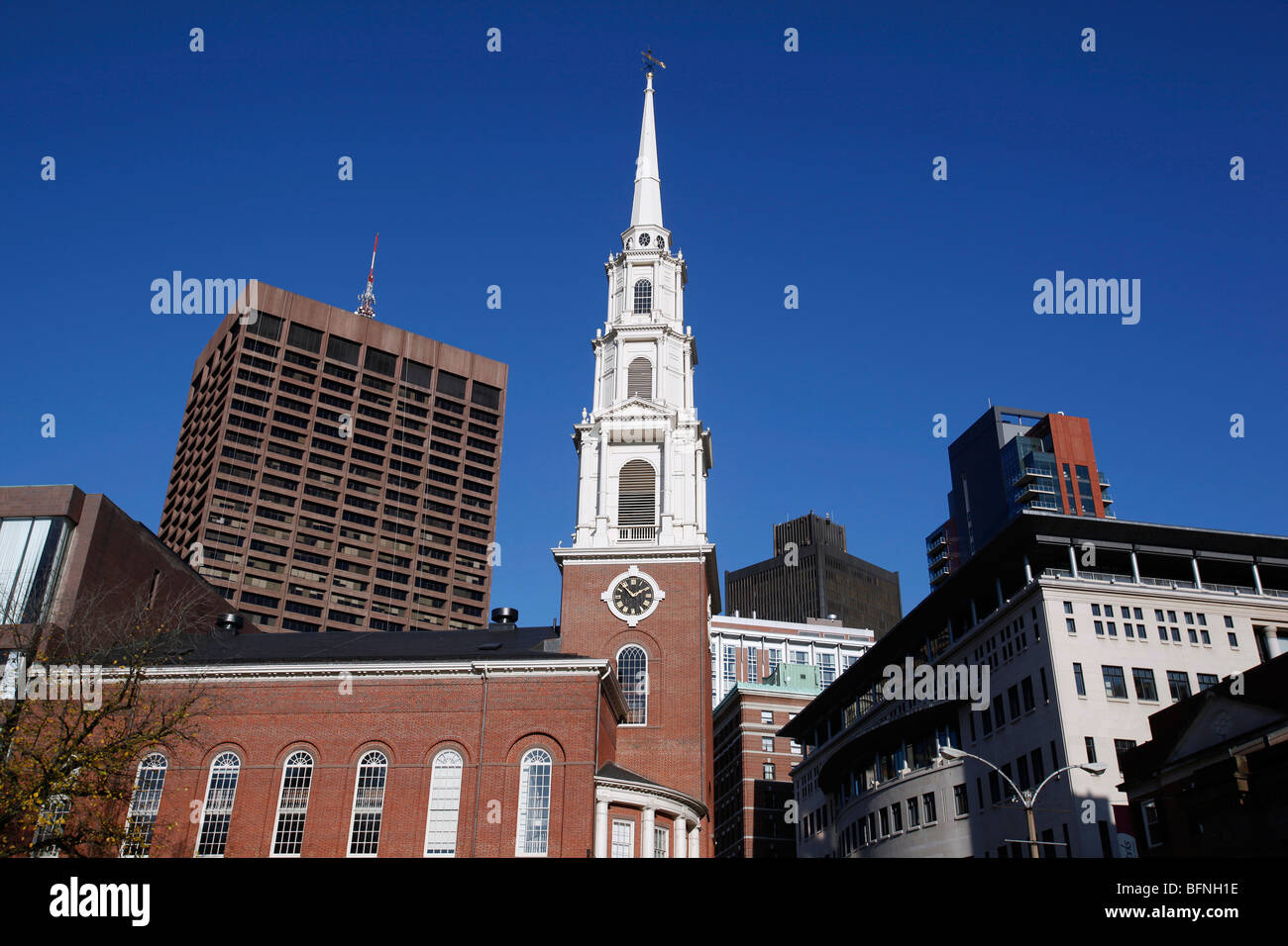 Park Street Church, Boston, Massachusetts Stock Photo - Alamy