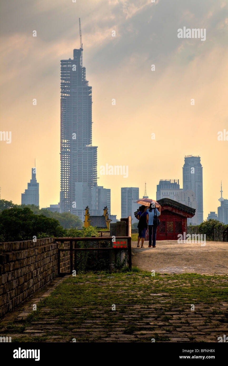 Old wall of Nanjing Stock Photo - Alamy