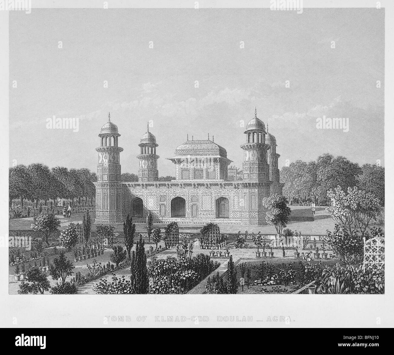 Tomb of mughal emperor jehangir hi-res stock photography and images - Alamy