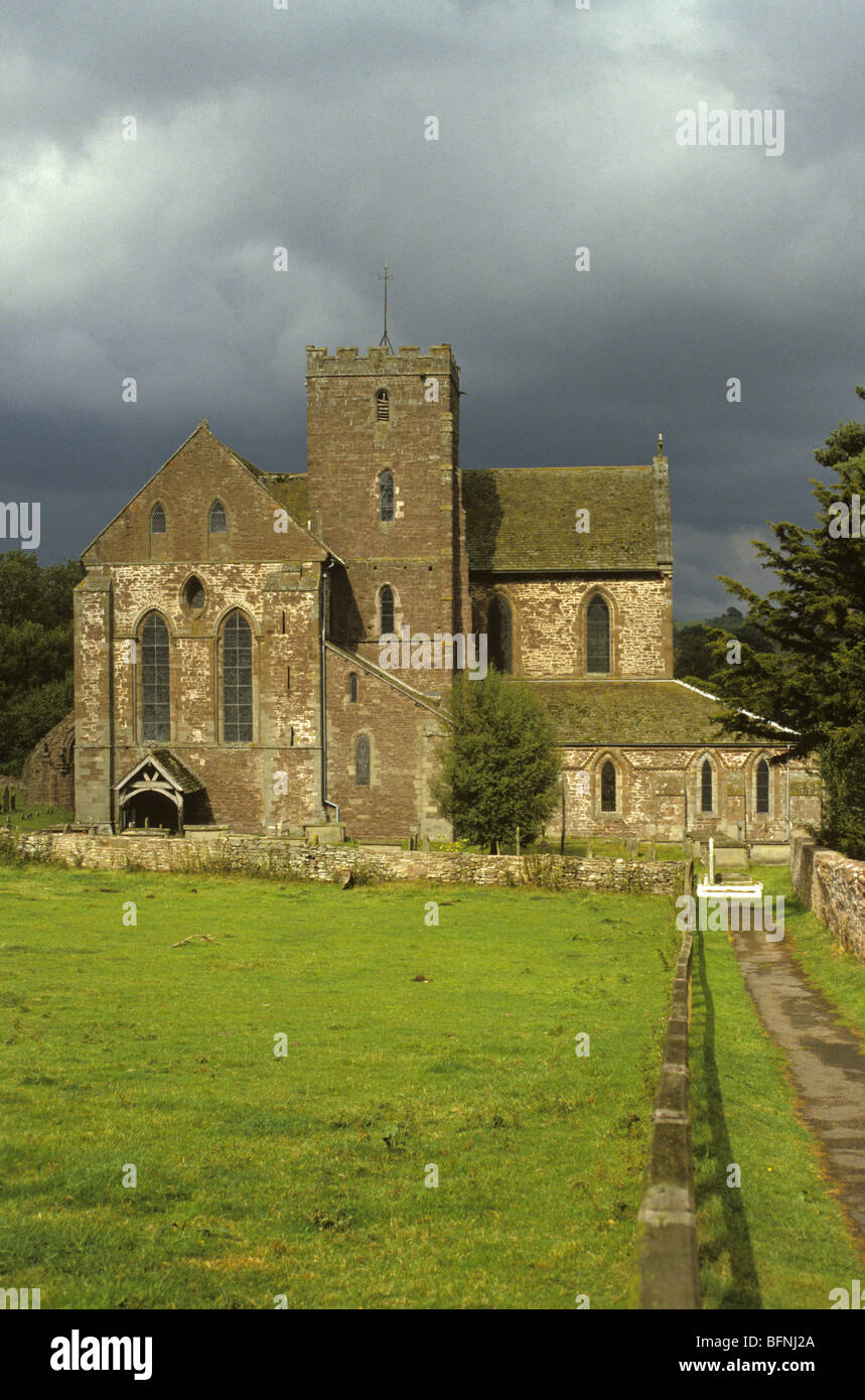 The Abbey Church of the Holy Trinity & St. Mary, in Abbey Dore ...