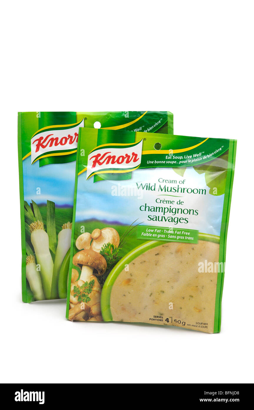 Packets dry soup mix hi-res stock photography and images - Alamy