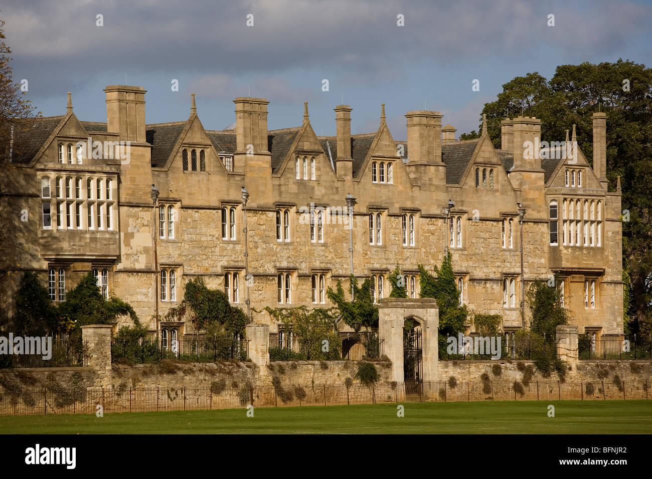 Merton College, Oxford University, England Stock Photo - Alamy